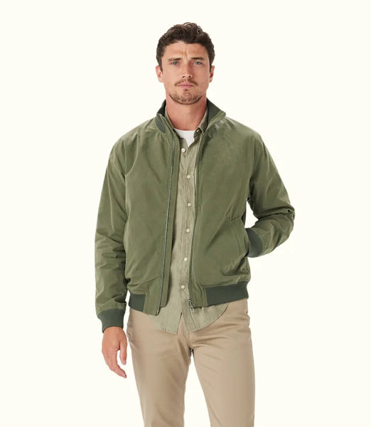 Palmer Bomber Jacket - Khaki – The Bounty Shop
